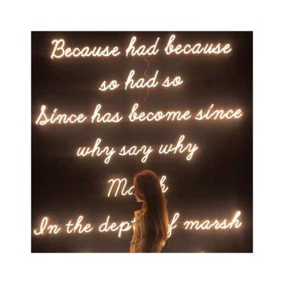 China Marquise Letters Good Vibes Open LED Neon Sign Lights com cor personalizada à venda