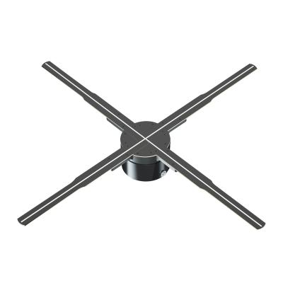 Cina Ventilatore LED pubblicitario olografico 3D con controllo Wifi e immagini rotanti all'avanguardia in vendita
