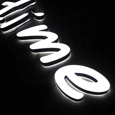Cina OEM Outlet Acrilico Front e Back LED caratteri luminosi per il cartello pubblicitario in vendita