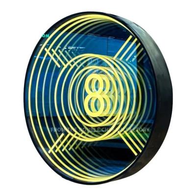 Cina Colore Led 3D Neon Wall Infinity Mirror Tunnel per la decorazione della casa in vendita