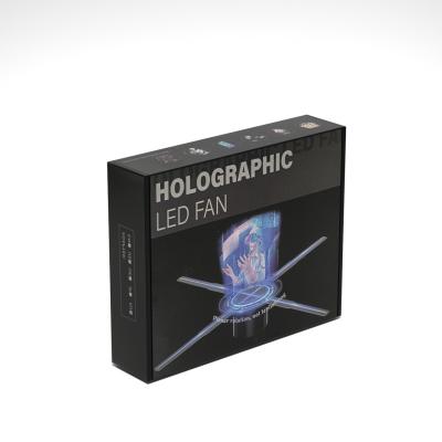 Cina Display pubblicitario accattivante Ventilatore olografico 3D con proiezione ad alta definizione in vendita
