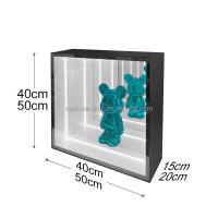 China Infinity Abyss Mirror Display Case Customizable Colors and Customized Thickness Options for sale