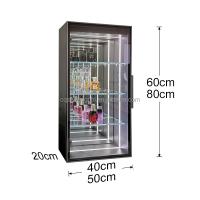 China Infinity Abyss Mirror Display Case Customizable Colors and Customized Thickness Options for sale