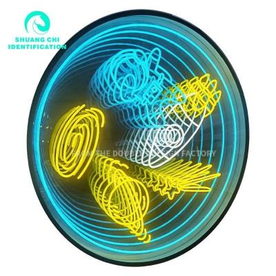 Cina Fonte di alimentazione Moderno specchio al neon per ambienti elevati e miglioramento della stanza a strisce LED in vendita