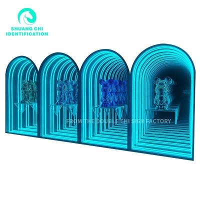 Cina Illuminazione ambientale a specchi di neon a colori personalizzati Il modo perfetto per illuminare il tuo spazio in vendita
