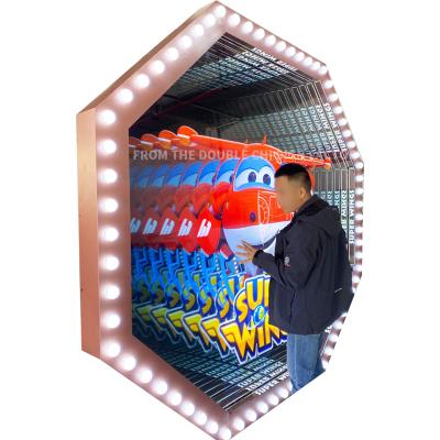 Cina 3D Magic Multicolor Mille strati Abyssal Neon Mirror Infinity Sì Supporto Dimmer 1- in vendita