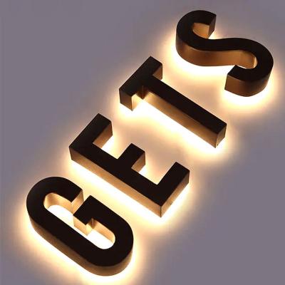 中国 高明るさ LEDライト ステンレス鋼文字 電子サイン 輝く文字 販売のため