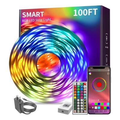 Cina Residential Multicolor Adressable SK6812 SMD 5050 RGB LED Strip Lights con App in vendita
