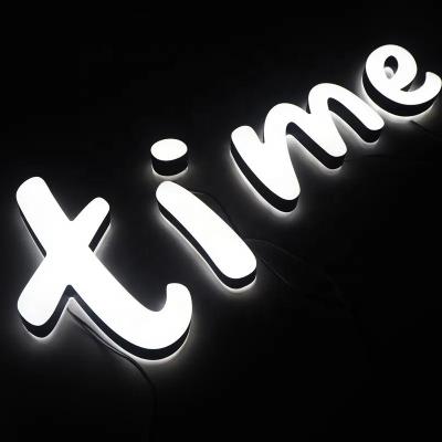 China Lichtgevende tekens LED-letterlichten Muurschild voor binnen- en buitenadvertentie Te koop