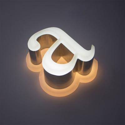 中国 12V LED 光る文字 メタルアルファベット文字 アクリルサインチャネル文字 販売のため