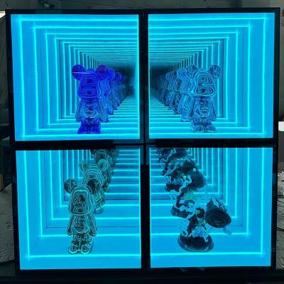 Cina Cassa per display a luce LED ad alta luminosità personalizzata per Magic Mirror Glass Cake Hat Watch in vendita