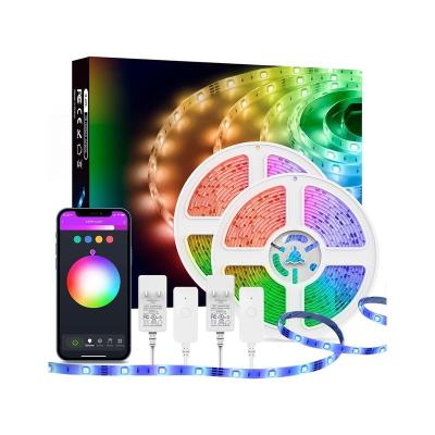 Cina Illuminazione e circuiti Disegno Luci di Natale Casa Luci a LED Strip Bluetooth Tiktok in vendita