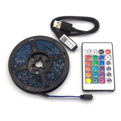Cina 5m 12v 5050 RGB LED Luci a striscia di pixel Flessibile telecomando WiFi Smart Multi Color in vendita
