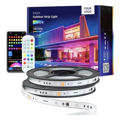 Cina Controllo IR 12V Decorazione interna 5m Residenziale Bluetooth SMD 5050 RGB Luci a LED in vendita