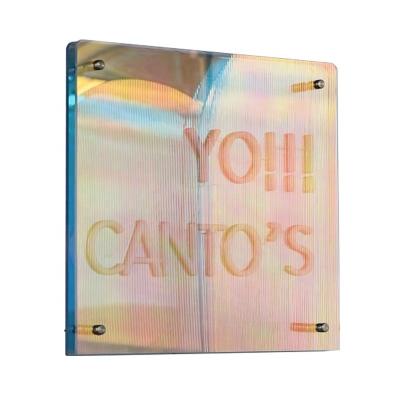 Cina Lettere colorate a LED per specchieri a sfondo infinito in vendita