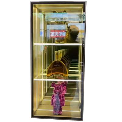 Cina DC12V/AC110-220V Infinity Mirror Display Case per Donut Cake Cookie Dry Bakery Design in vendita