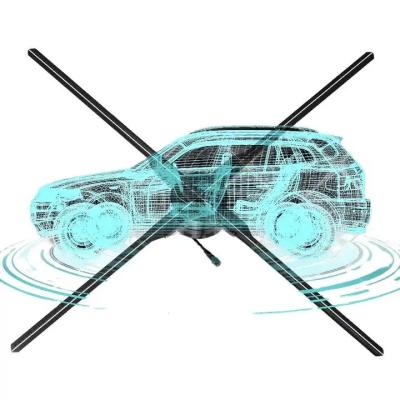 Cina 1920*1080 Proiettore 3D a rotazione LED pubblicità ologramma Ventilatore per pubblicità interna in vendita
