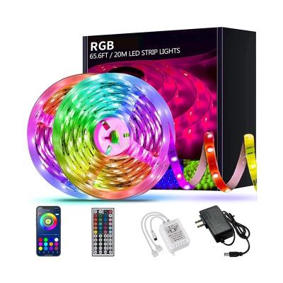 Cina 5mm 8mm 10mm 12mm Larghezza PCB Smart Wifi RGB LED Strip Lights 50000 ore di vita in vendita