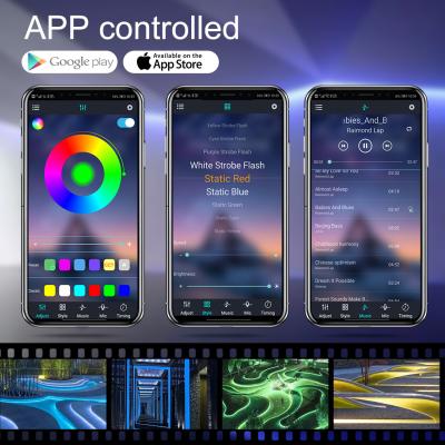 Cina Soluzione per l'illuminazione alberghiera Rgbic LED Strip con 30/60/90/120/144 LED e Smart WIFI RGB APP in vendita