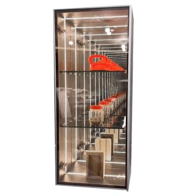 Cina Fonte luminosa LED ad alta luminosità customisato Infinity Illusion mirror display case in vendita