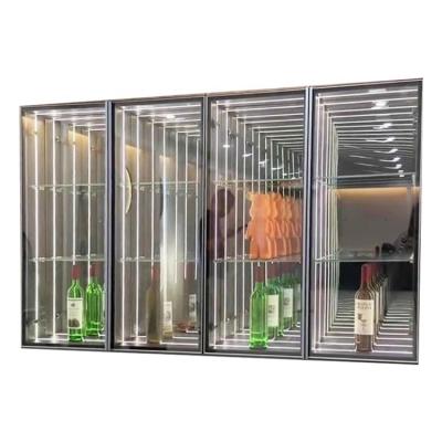 Cina Cassa per display a specchio ad abismo infinito ad alta luminosità LED per decorazioni del prodotto 2024 in vendita