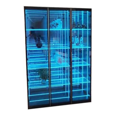 Cina Cassa per display a specchio ad abismo infinito ad alta luminosità LED per decorazioni del prodotto 2024 in vendita