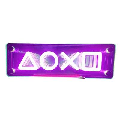 中国 電力消費 DC 12V/AV110V-220V LED文字 穴の鏡 広告ライト ハング 販売のため
