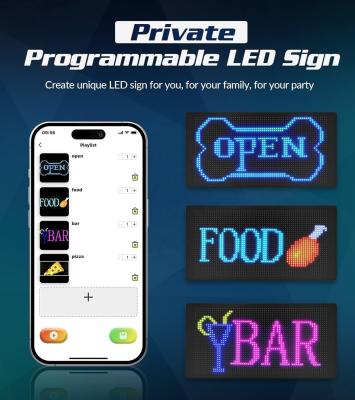 Cina 15.2CMx10.5CMx10.5CM Dimensioni del pacchetto Display LED flessibile con controllo APP intelligente in vendita