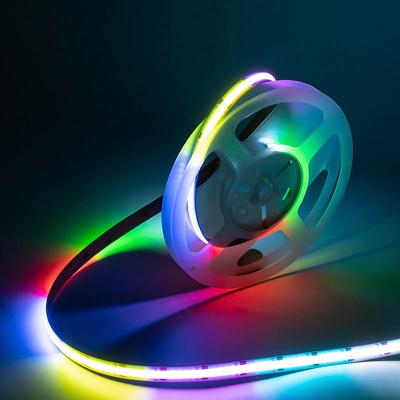 China PCB Breedte 3mm/5mm/8mm/10mm/12mm RGBW COB LED strips voor commerciële droom Langdurig Te koop