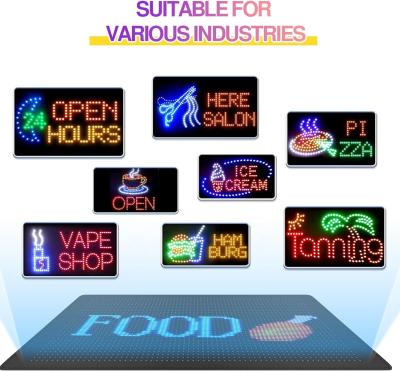 China Panel de publicidad LED Bright Bluetooth Control de aplicaciones con pantalla flexible y caja de cuero en venta