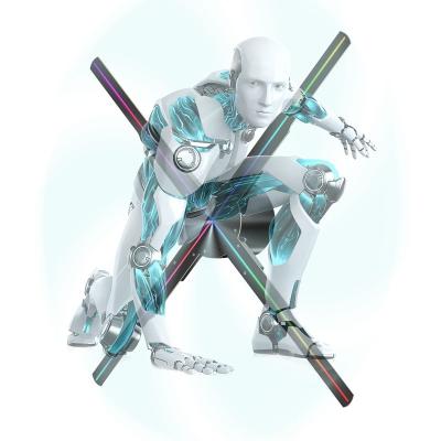 Cina Alto rapporto di contrasto 65cm 3D Hologram Fan per la progettazione di ologrammi e tempo di risposta 10ms in vendita