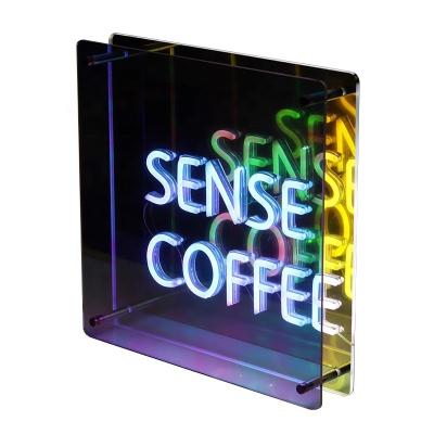 中国 製品発売 ミニライトライト付き カラフル LED アクリル インフィニティミラー 販売のため