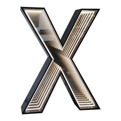 中国 カスタムデザイン インフィニティミラーサイン 3D LED広告板 ショップのサインボードの装飾 販売のため