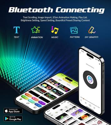 中国 柔軟な広告のためのポータブルピクセルRGB LEDマトリックスパネルデジタルメッセージスクリーン 販売のため