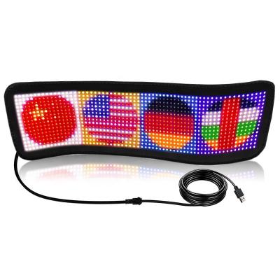 中国 自動車のバックウィンドウ RGB APP コントロールとテキストアニメーションのための長寿命 LED ディスプレイパネル 販売のため
