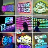 China Marquee Customization 4ft LED Light Letter with Infinity Background and DC 12V Power for sale