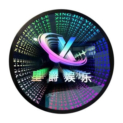中国 カスタムデザイン インフィニティミラー ロゴ RGB ネオンサイン 室内広告用ライトボックス 販売のため