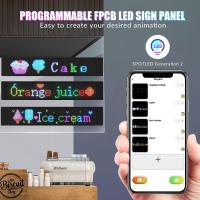 China Programmable RGB Car Sign Soft Panel LED Display for Advertise Scrolling Message for sale
