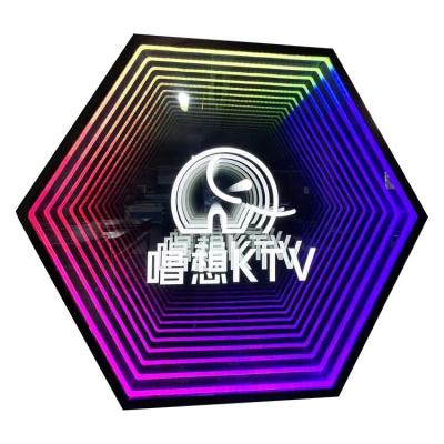 中国 繊細なLEDミニ文字 電子インフィニティミラー LEDネオンサイン カスタマイズ製品 販売のため