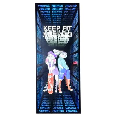 Cina Segno 3D Infinity Mirror Mini RGB Acrilico Neon Sign LED Lettere Light Box Sign in vendita