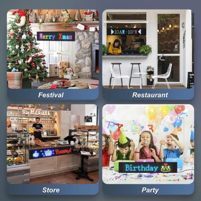 China 16*64dots/16*96dots/32*64dots/32*96dots Resolutie Smart APP Control RGB Matrix Panel Te koop