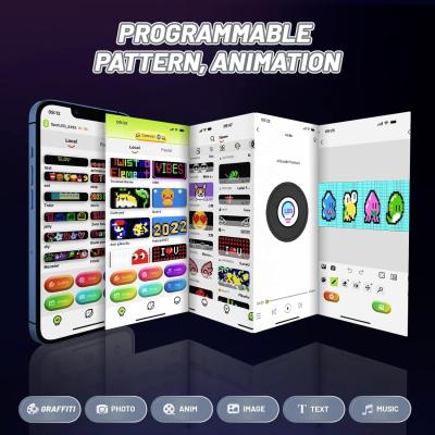 China 16*64dots/16*96dots/32*64dots/32*96dots Resolutie Smart APP Control RGB Matrix Panel Te koop