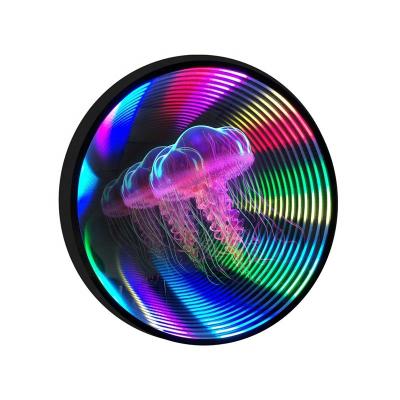 中国 カラフルな3Dホログラム ファンの深淵 商店用鏡装飾 2024 ベストセラー 販売のため