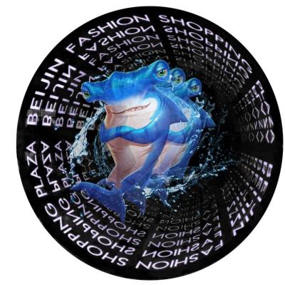 中国 デリケート ダイナミック ビデオ再生 広告 ライトボックス ホログラム 扇風機 深淵鏡 販売のため