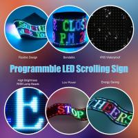 China Contrast Ratio ≤1/10000 Bluetooth Control LED Matrix Panel for Personalized Graffiti for sale