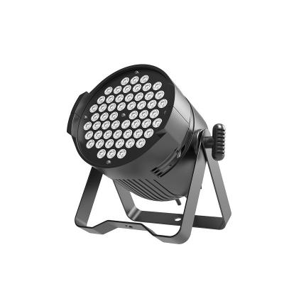 Chine Commande à distance 8 canaux en aluminium 54x3w RGB 3 en 1 LED Par Cannes pour une fête de mariage en intérieur à vendre