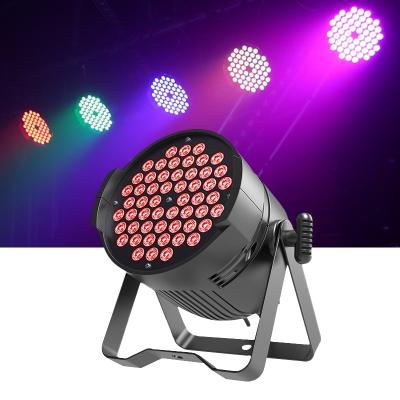 China 54pcs*3W RGBW LED Par Can Lights para festa de casamento performance bar evento discoteca palco à venda