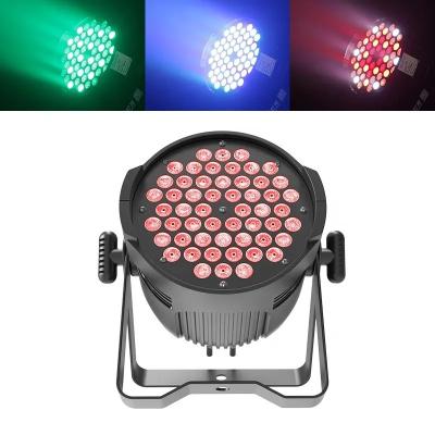 China 54pcs*3W RGBW LED Par Can Lights para festa de casamento performance bar evento discoteca palco à venda