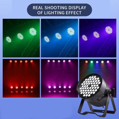 China 54pcs*3W RGBW LED Par Can Lights para festa de casamento performance bar evento discoteca palco à venda