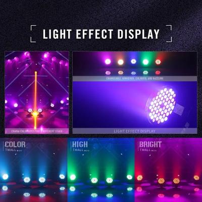 Cina 50000 ore di vita RGB lavaggio luce LED Slim Par può luci per il palcoscenico in vendita